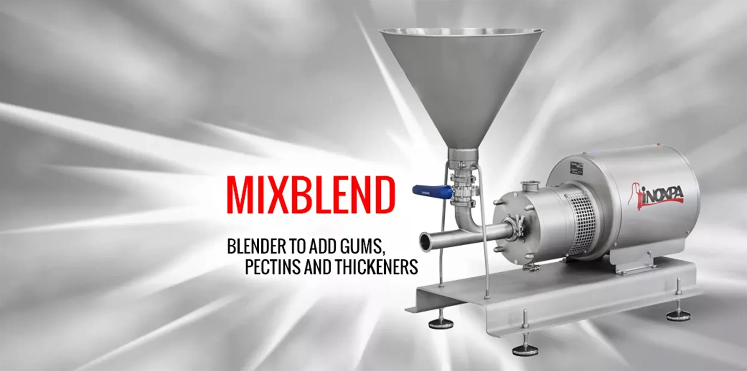 INOXPA presents the new MIXBLEND MB05/10 blender model. | Article | PT ...